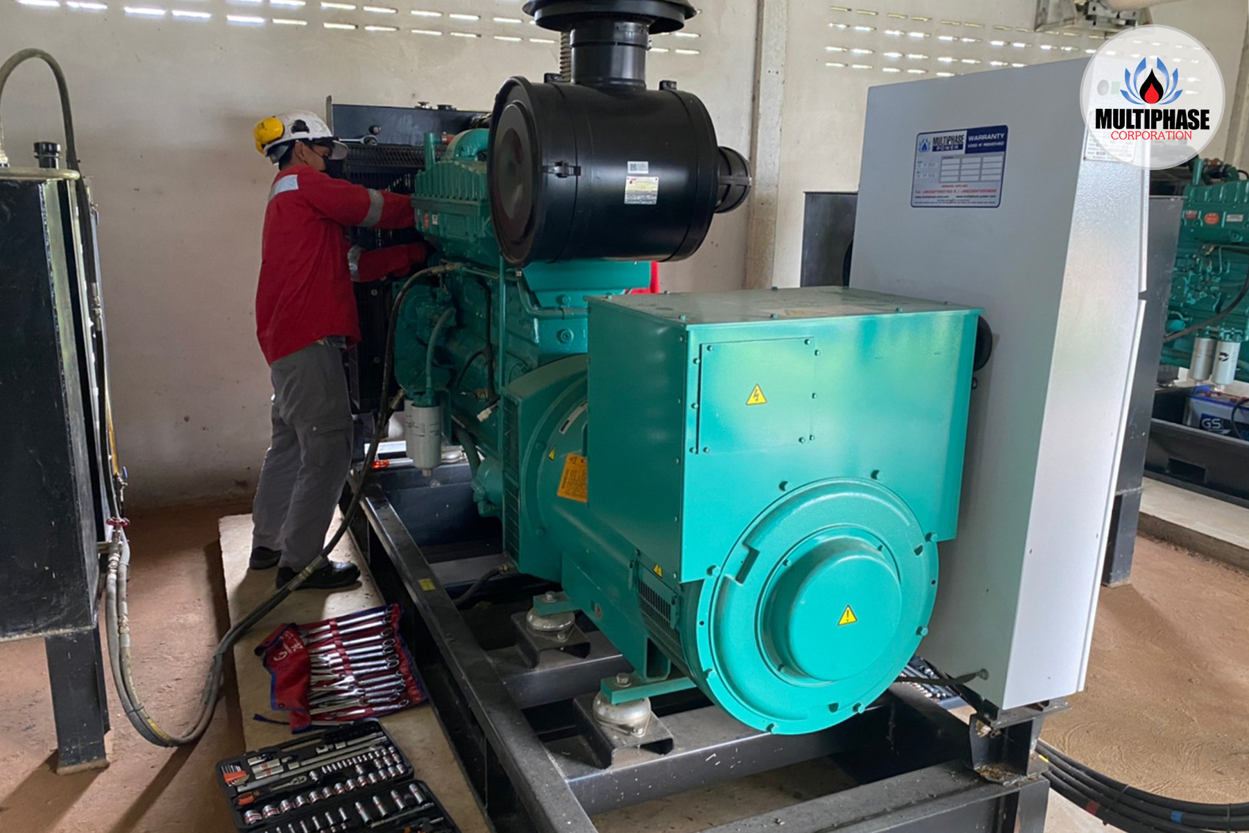 OVERHAUL DIESEL GENERATOR - MULTIPHASE CORPORATION
